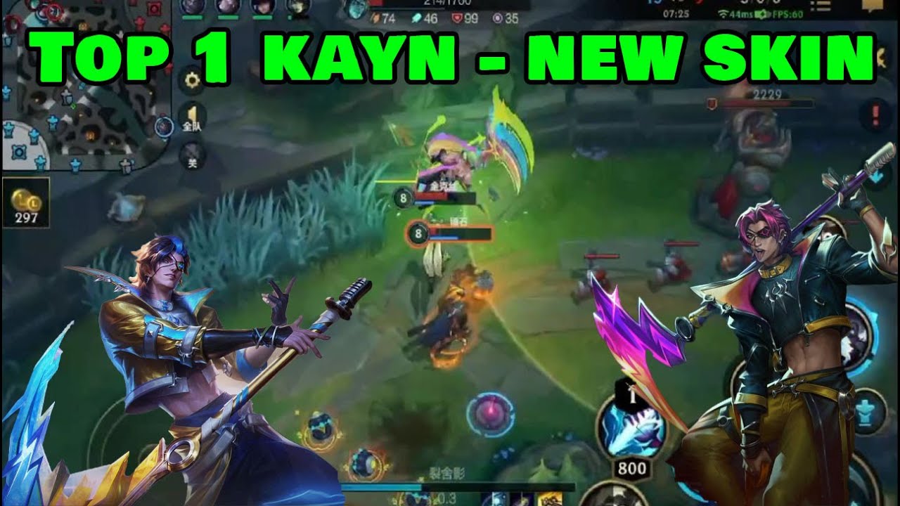 Kayn Tốc chiến | Top 1 Kayn - New Skin HEARTSTEEL Kayn với hàng loạt ...