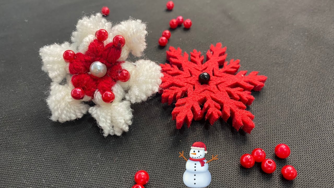 Knitting Snowflake Pattern | Knitted Christmas Snowflakes | Free ...