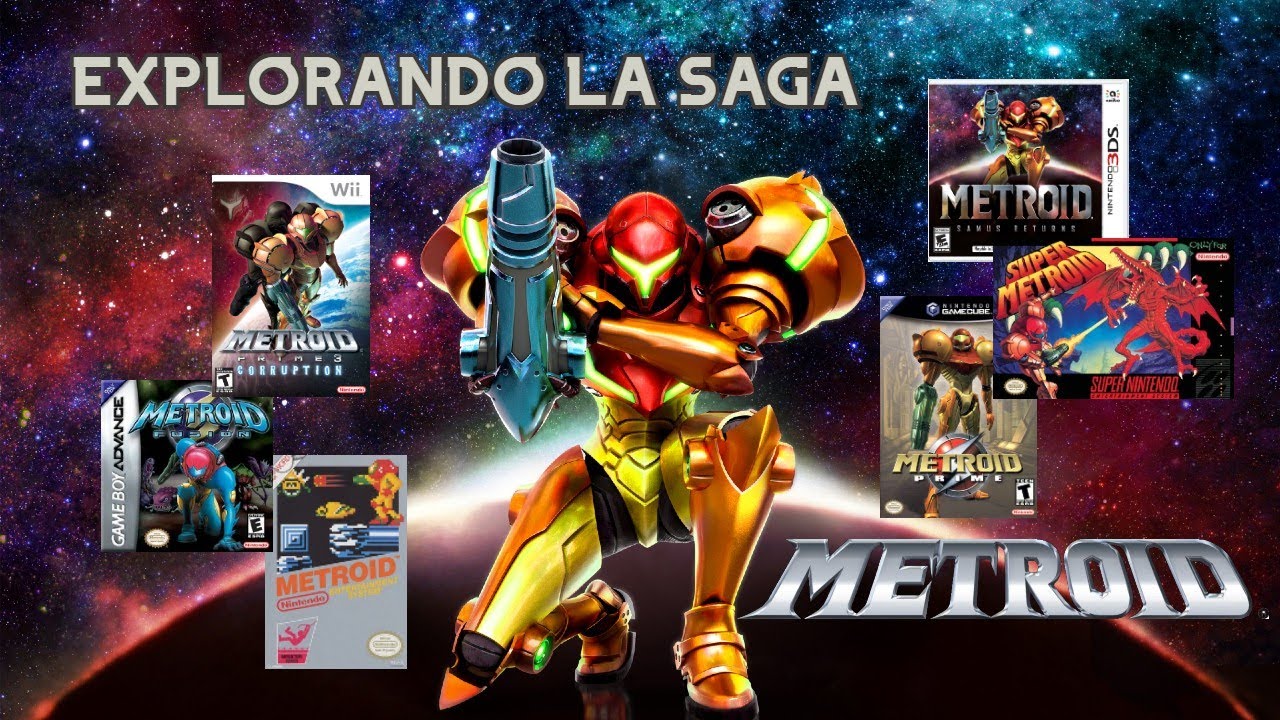 EXPLORANDO la Saga METROID: Su Historia y sus Juegos - YouTube