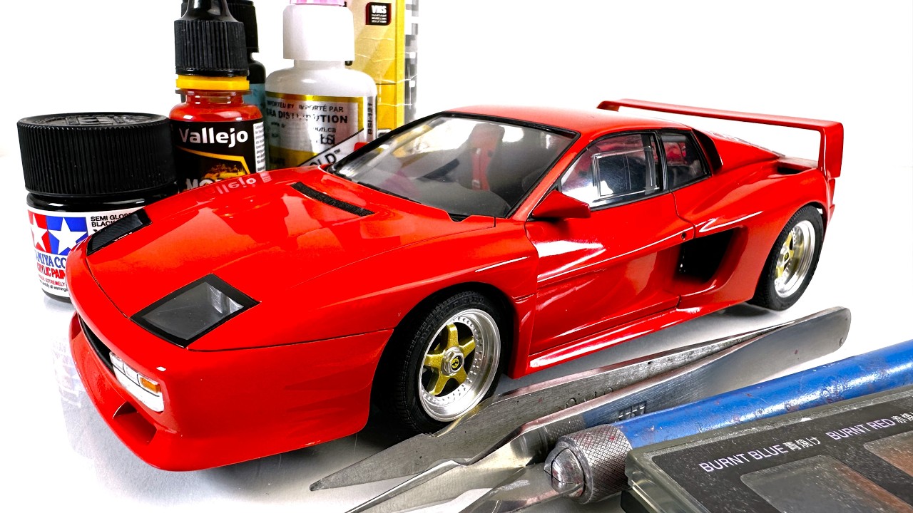 Build a 1000HP Testarossa in Miniature: The Koenig Competition Ferrari ...
