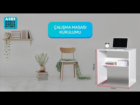 Çalışma Masası Montajı Nasıl Yapılır? |  A101
