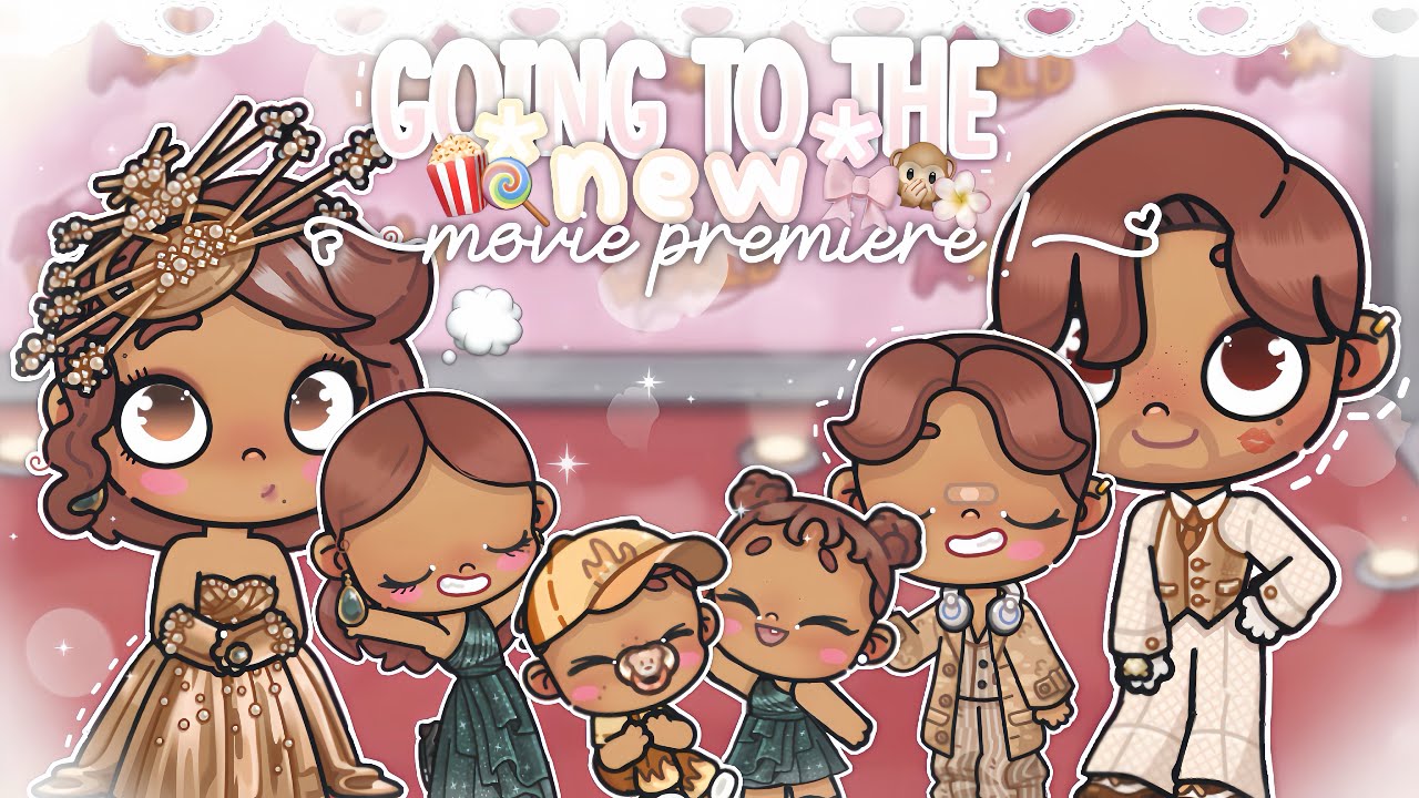 Going to the new movie premiere..! 🙊🍿🍭 || *with voice* || avatar world ...