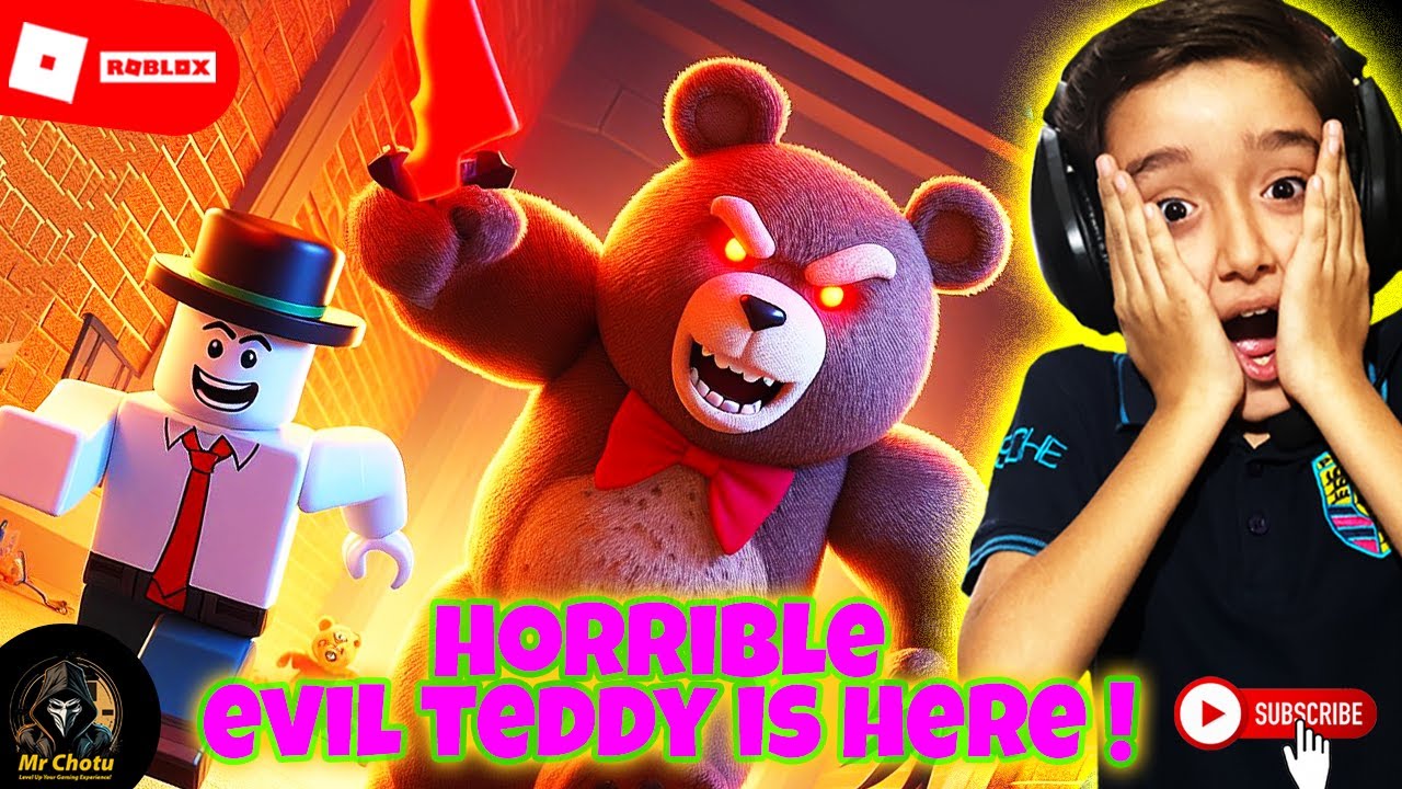 🐻 Roblox: Horrible and Evil Teddy 🎮 - Unleash the Cuddly Chaos! #roblox ...