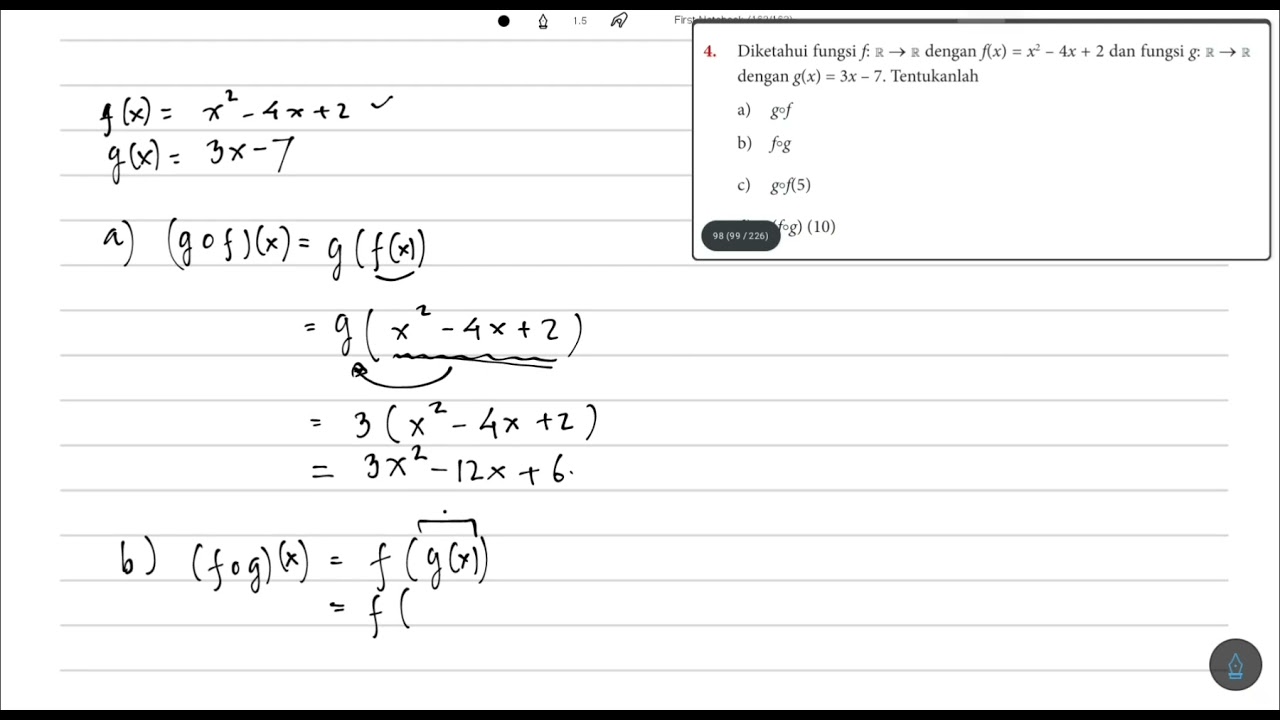 Diketahui Fungsi F R Dengan F x x 4x 2 Dan Fungsi G R Dengan G x 3x Diketahui Fungsi F R Dengan F x x 4x 2 Dan Fungsi G R Dengan G x 3x