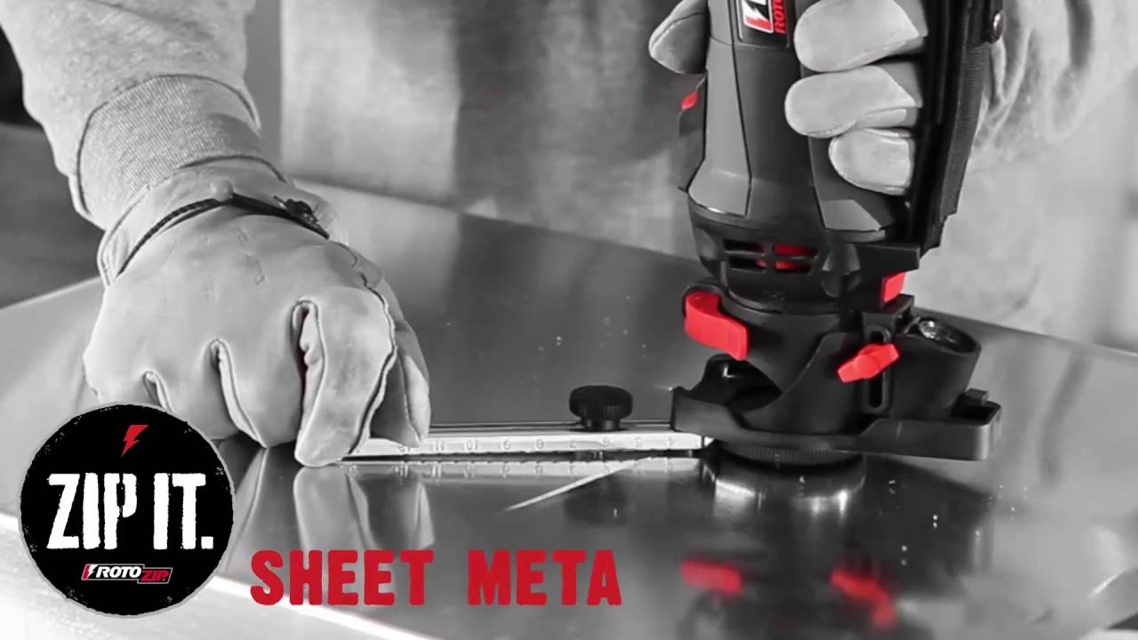 Zipit with Rotozip - YouTube