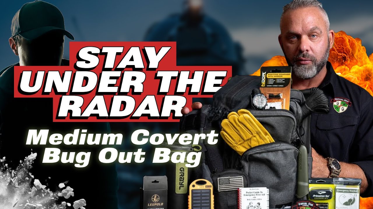Stay Undetected in an Emergency - Medium Covert Bug Out Kit - Be Prepared for Anything - Top ...