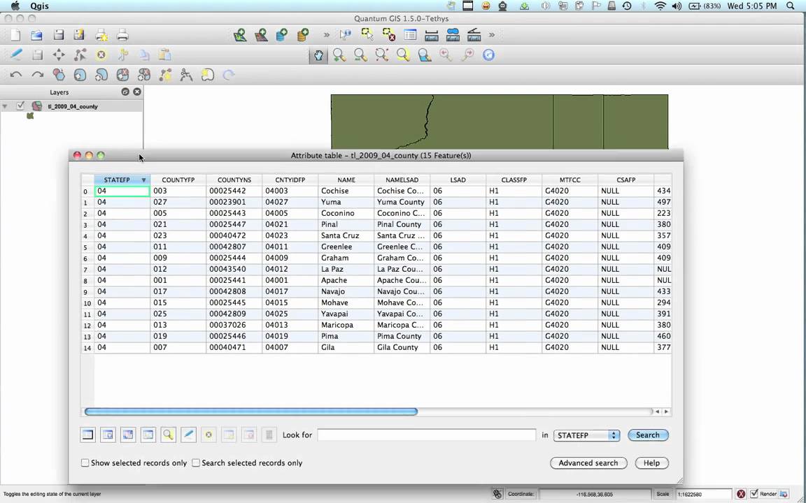 Opening and looking at Census shapefiles on QGIS - YouTube