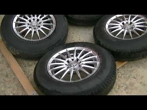 Комплект колёс в сборе, R13 литые диски+резина 4 шт. - YouTube