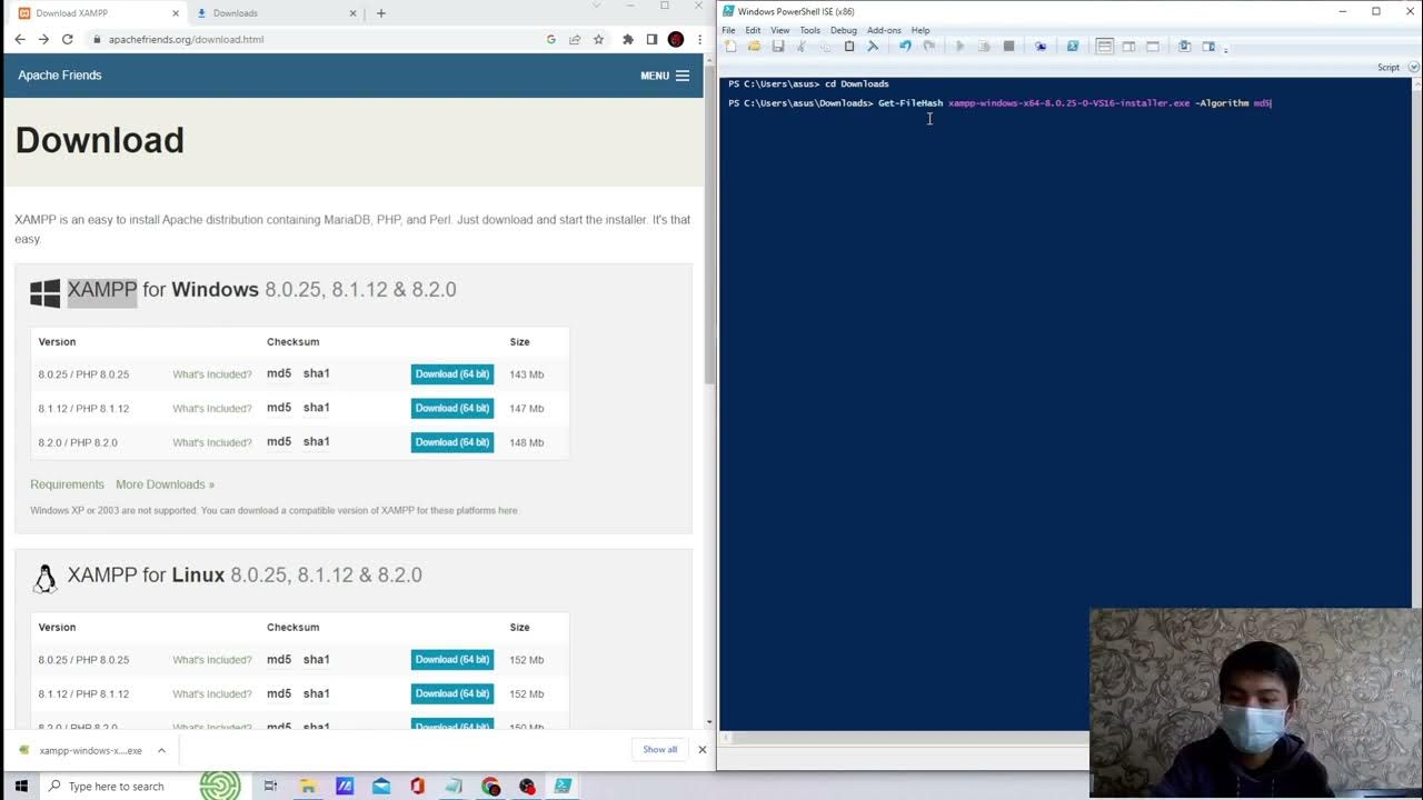Cara Pengecekan (Checksum) Algoritma MD5, SHA1, SHA256, SHA512 - YouTube