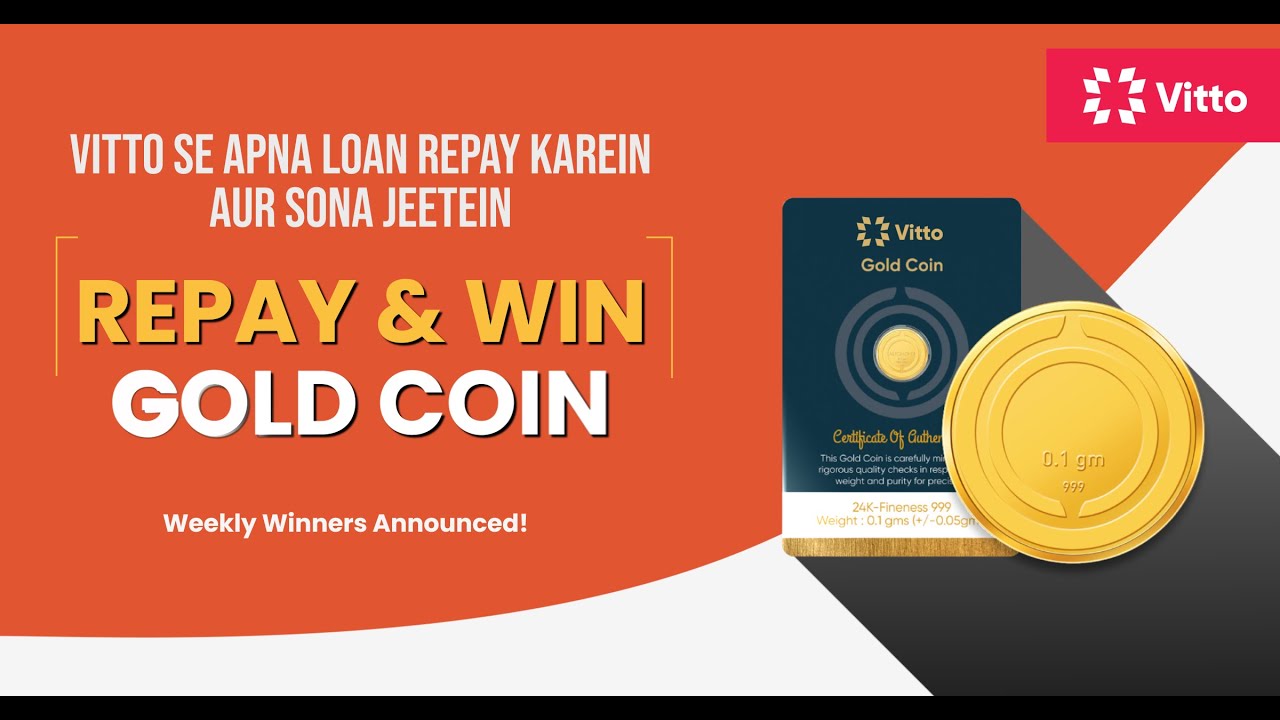 Repay your loan and Win Gold Coin - YouTube