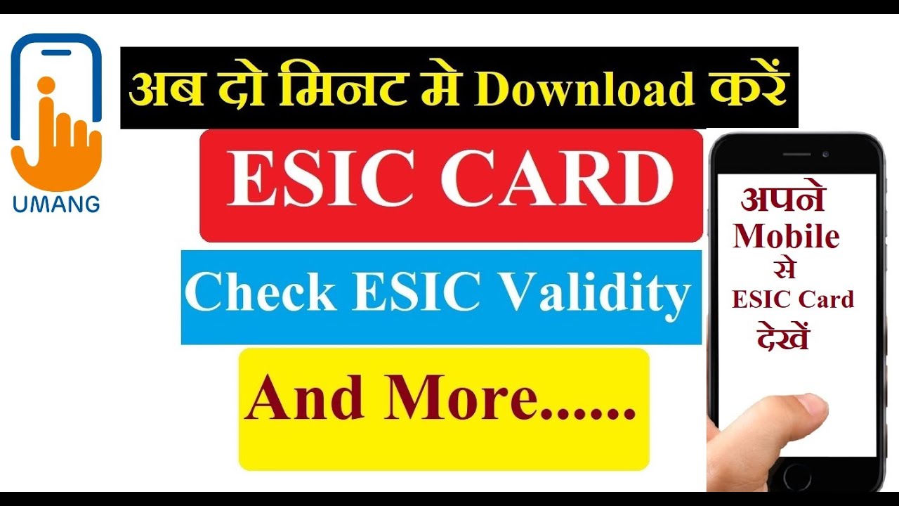 How to Check ESIC Details in UMANG App I ESIC Contribution Details of ...
