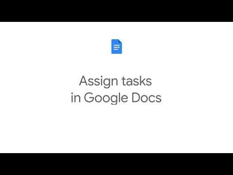 How to: Assign tasks in Google Docs using Google Workspace for business ...
