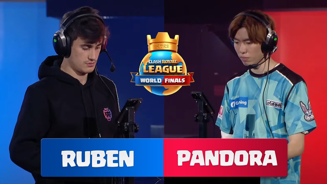 RUBEN vs PANDORA | WORLD FINALS 2023 CLASH ROYALE | #clashroyale - YouTube