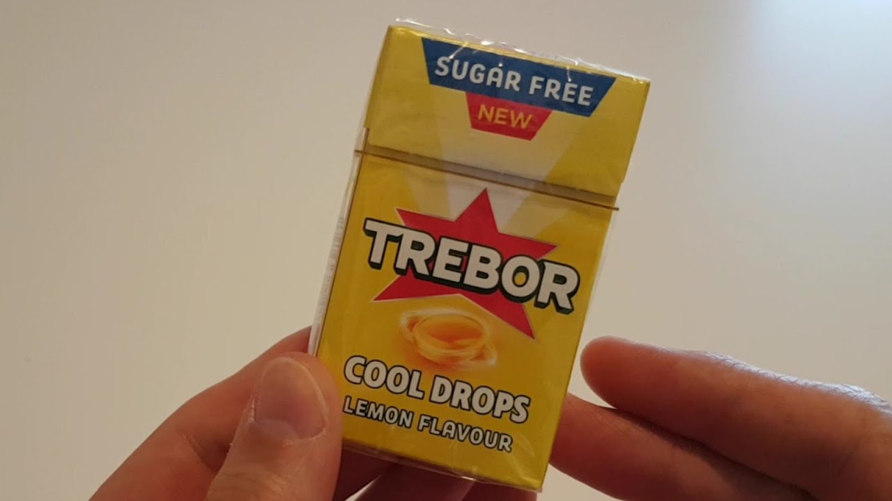 Trebor Cool Drops Lemon Flavour - Random Reviews - YouTube