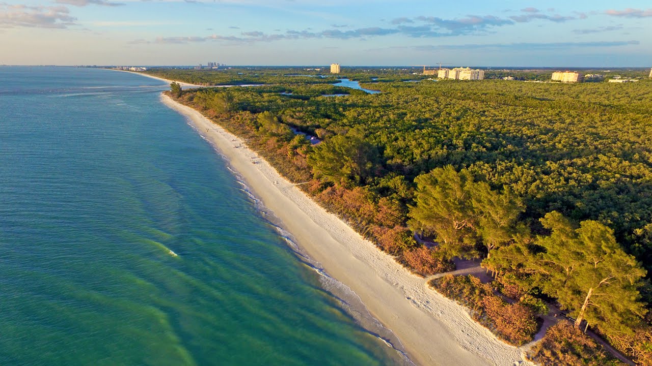The "Golden Hour" at Delnor-Wiggins Pass State Park in Naples, FL - YouTube