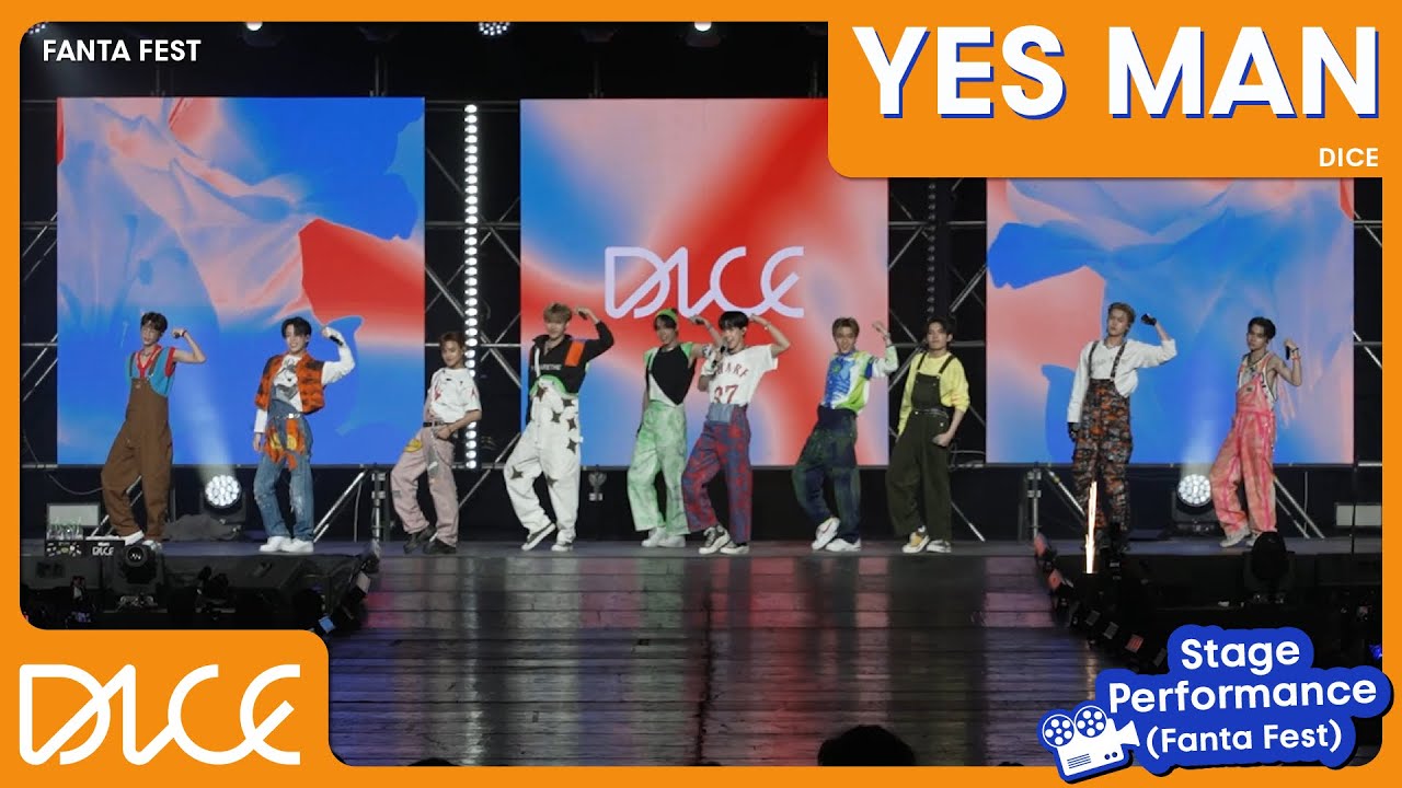 DICE 'YES MAN' Stage Performance (Fanta Fest) - YouTube