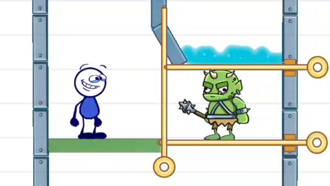 Pencil Boy -Pencilmation: Pull The Pin, save girl - Gameplay ...