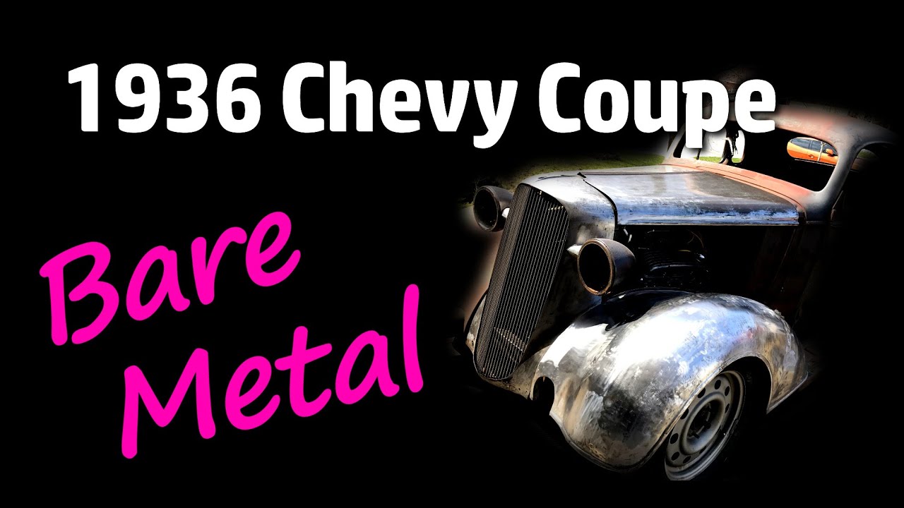 1936 Chevy Coupe Front Fender Bare Metal - YouTube