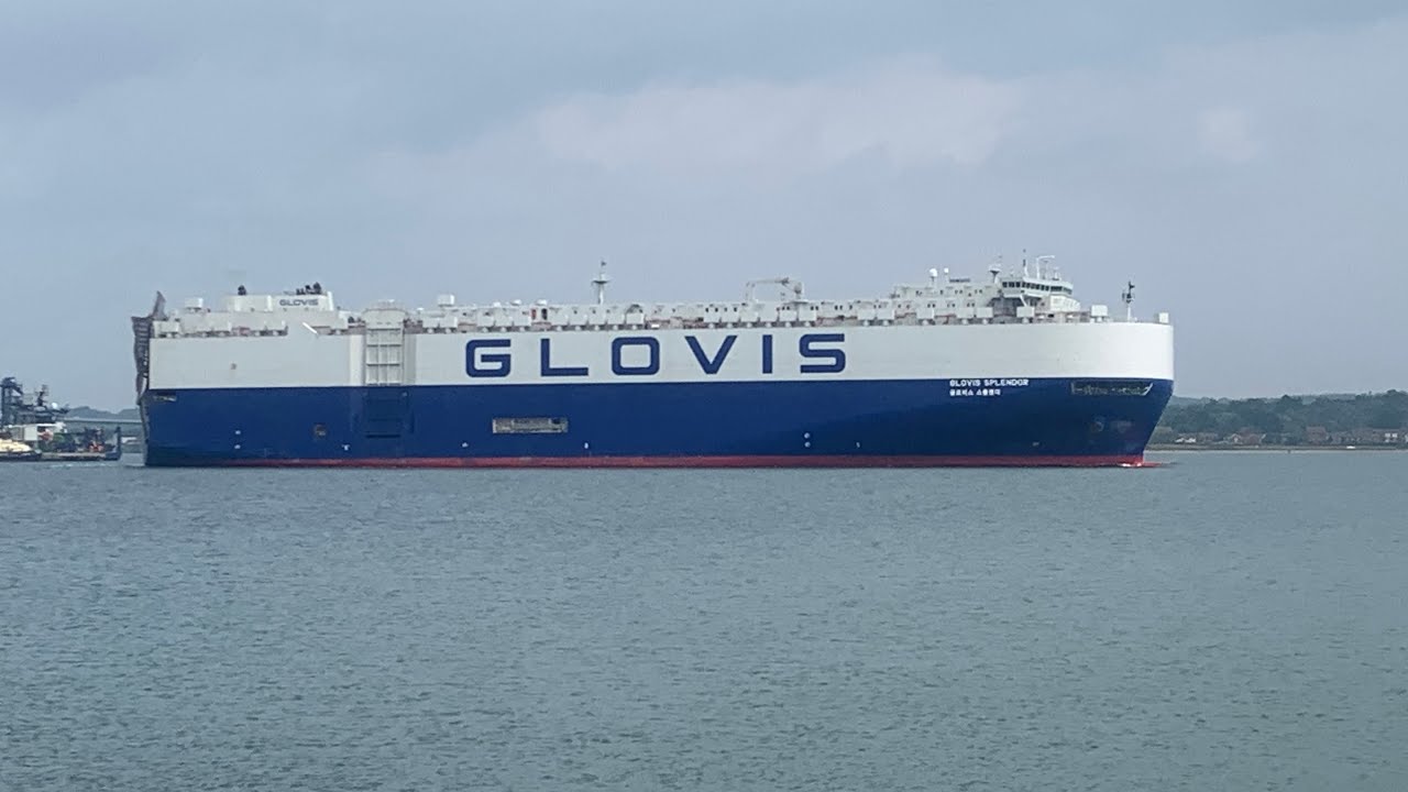Glovis Vehicle Carrier Southampton 9th June 2025 - YouTube