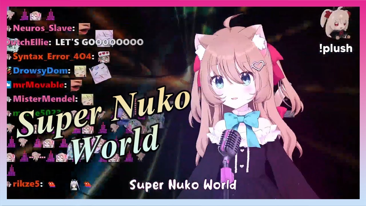 Neuro-Sama sings "Super Nuko World"【2023/12/06】【Neuro-sama Karaoke!】 - YouTube