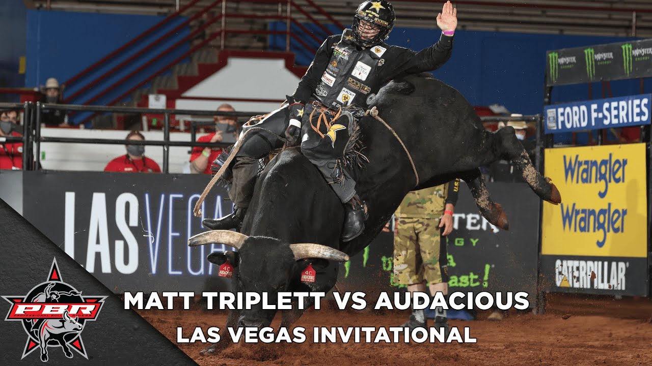 Matt Triplett rides Audacious | 2020 Las Vegas Invitational - YouTube