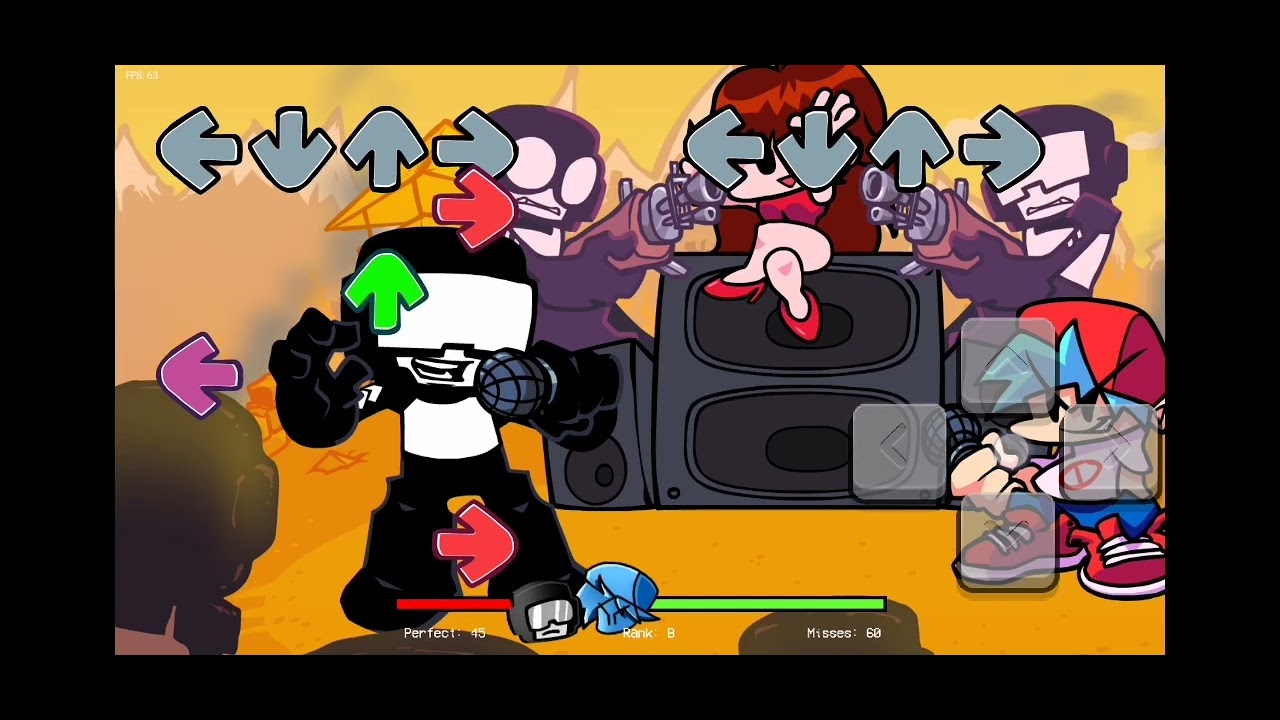 fnf vs takman en android - YouTube