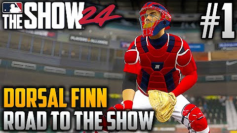MLB The Show 24 | Dorsal Finn (Catcher) | Road to the Show - YouTube