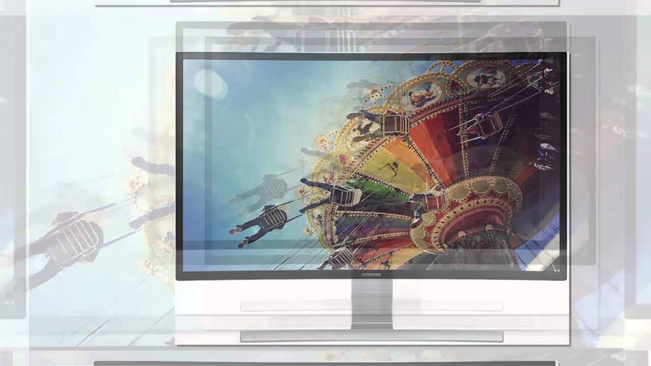 Samsung 27-Inch Curved LED-Lit Monitor S27D590 - YouTube