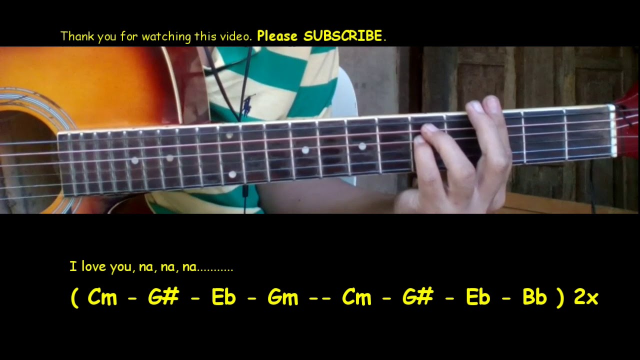 Takeaway Guitar chords - The Chainsmokers - YouTube