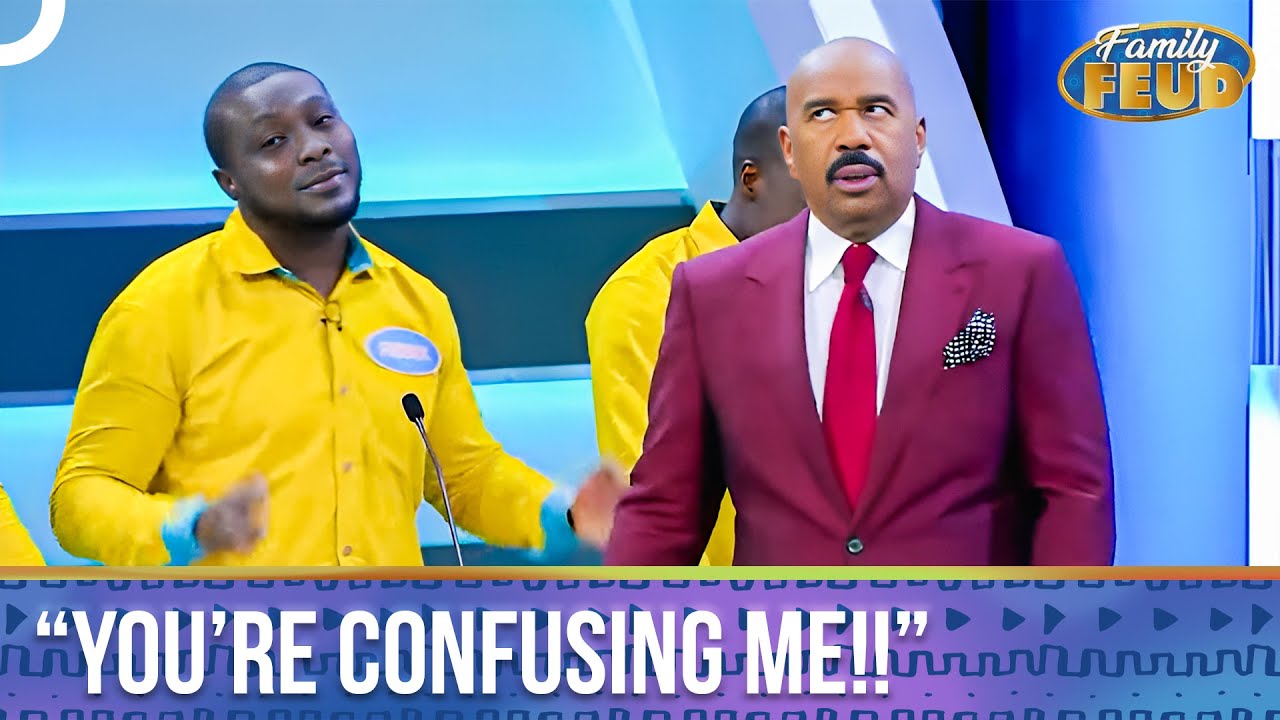 Jordan's Answers Are So Confusing... | Family Feud - YouTube