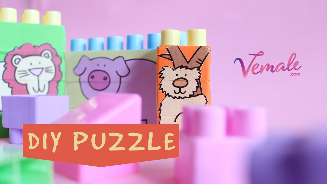 DIY Duplo Puzzle - YouTube