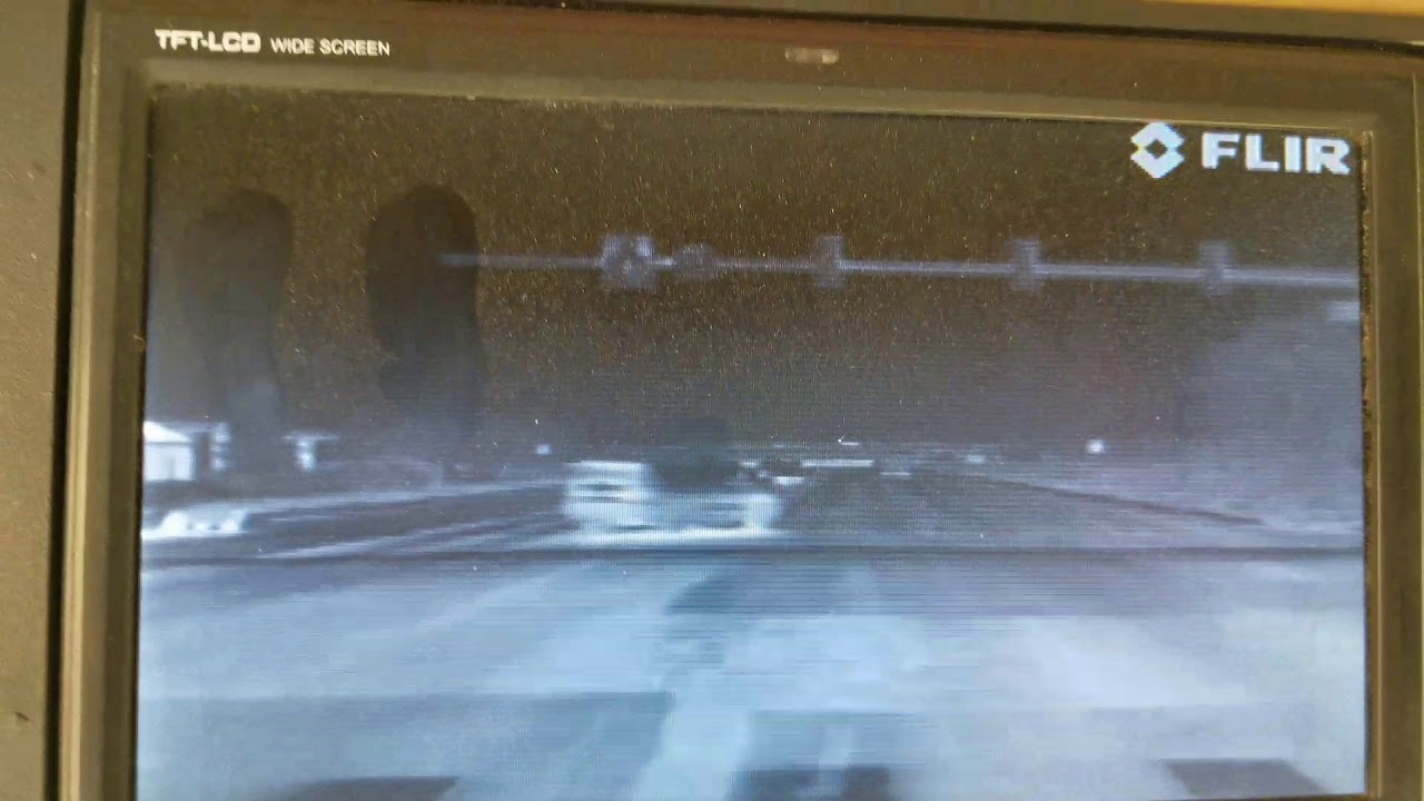 FLIR Infrared camera in a Hummer H1 - YouTube