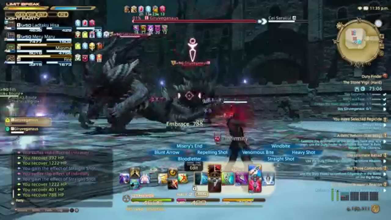 Stone Vigil (Hard) Last Boss FFXIV:ARR - YouTube