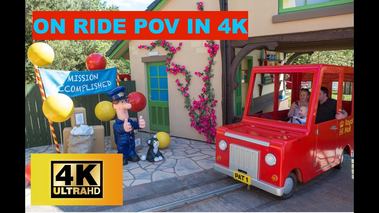 Postman Pat Parcel Post Full Ride POV IN 4K - CBeebies Land - Alton ...