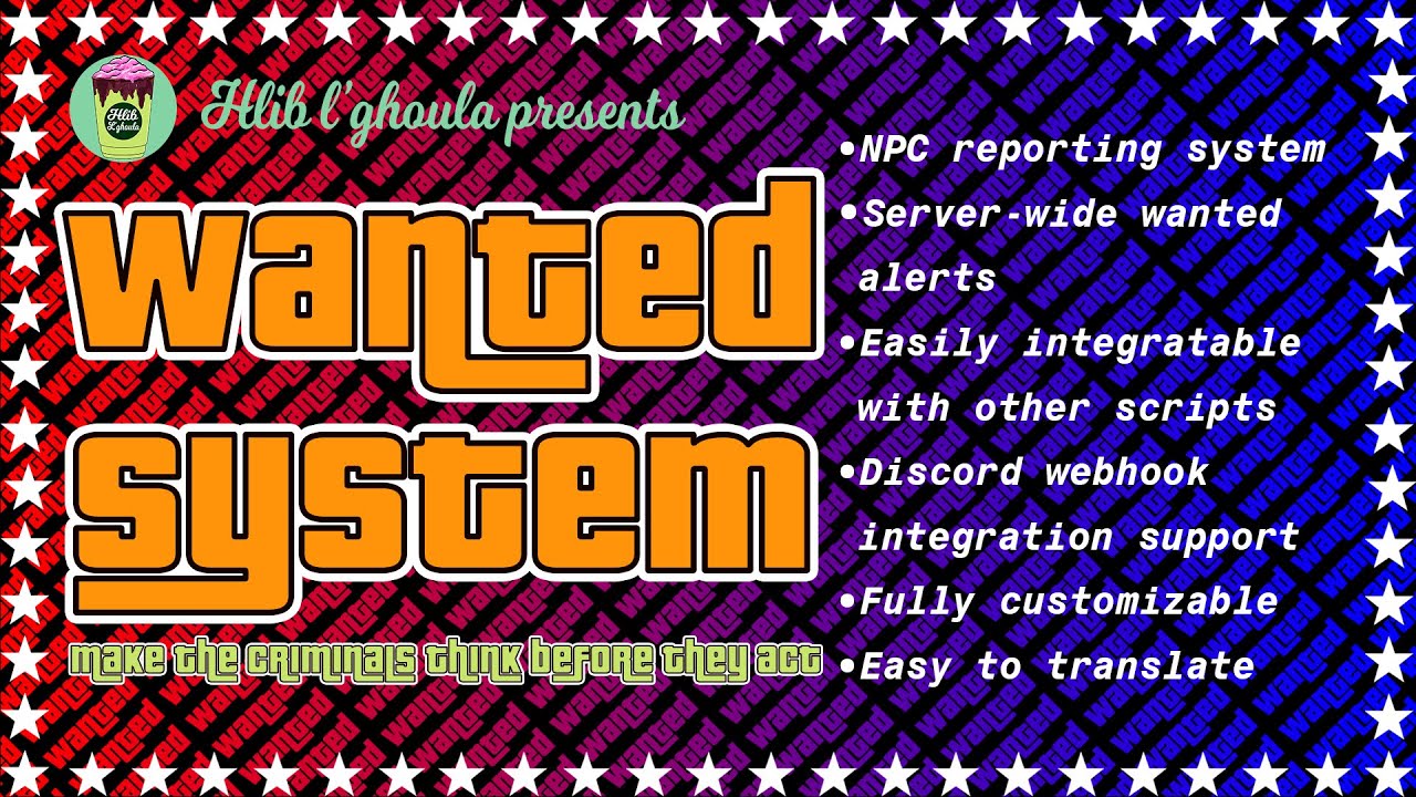 FiveM Wanted System By HG Scripts 🍦 - YouTube