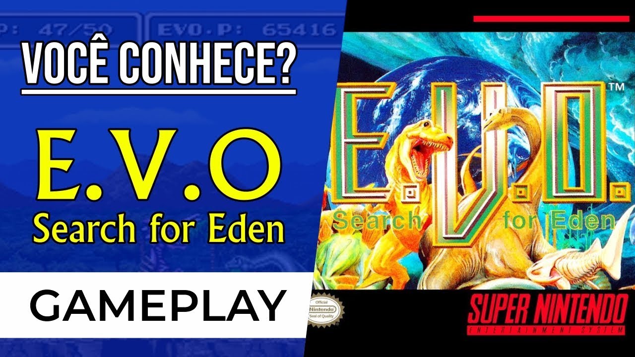 Gameplay EVO Search for Eden (SNES) - Você Conhece? - PT-BR - YouTube