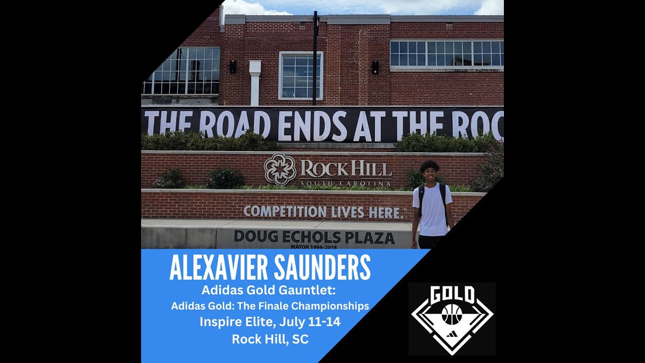 Alexavier Saunders 2024 Adidas Gold Gauntlet: Gold Finale Championships ...