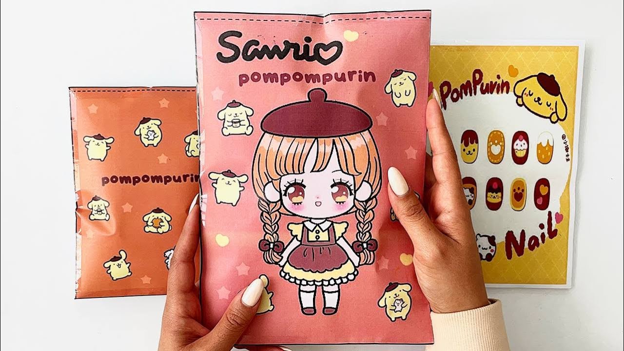 [Paper Diy] Roblox Sanrio Pompompurin Outfit Blind Bag💛Pompompurin💛ASMR ...