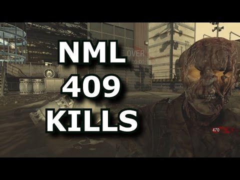 NO MANS LAND 409 KILLS - MOON black ops 1 zombies (Rank 2)