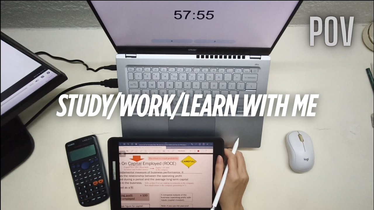 [18/05/25] POV Study/Work/Learn with me - YouTube