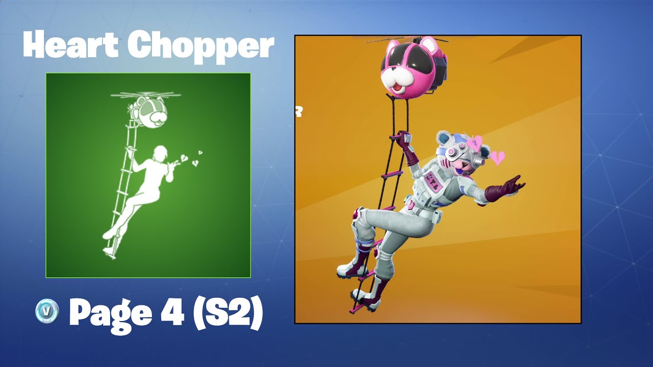 Heart Chopper | Fortnite Emote - YouTube