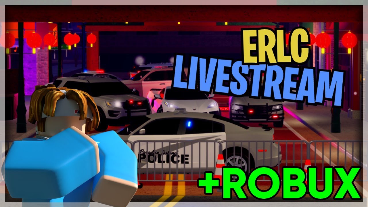 🔴ERLC Live! Patrolling, Giveaways, Roleplays (Roblox) - YouTube