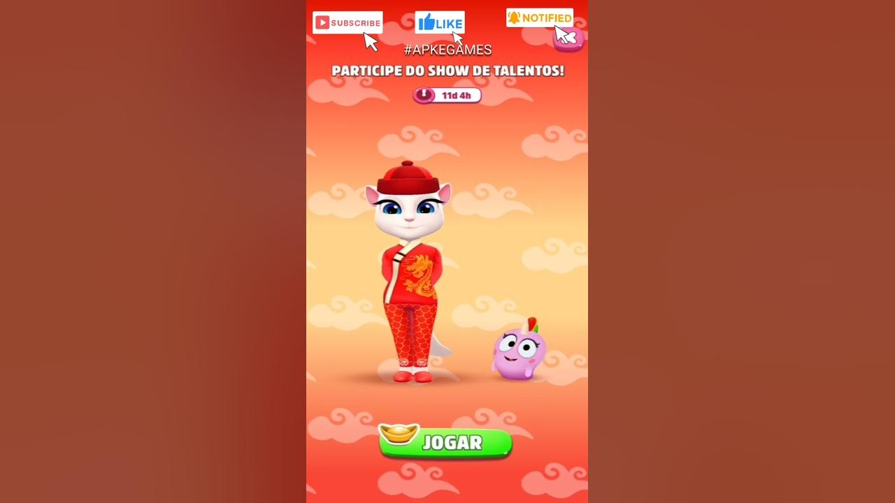 Special event in My Talking Angela 2 Lunar New Year Gameplay Android ios - YouTube