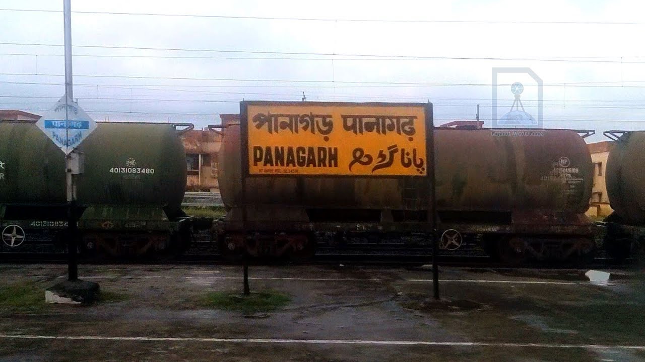 Panagarh Railway Station, West Bengal - YouTube