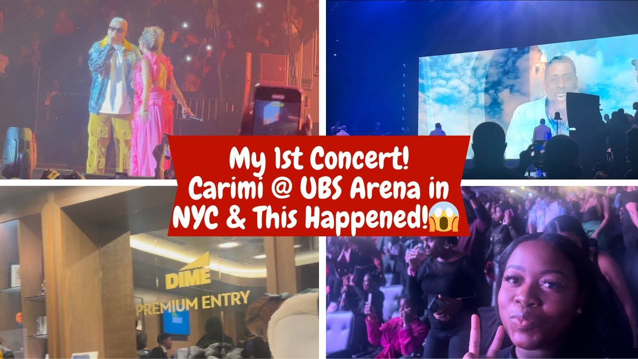 CARIMI CONCERT @ UBS ARENA + SPECIAL GUESTS & THIS HAPPENED!!! #concert ...