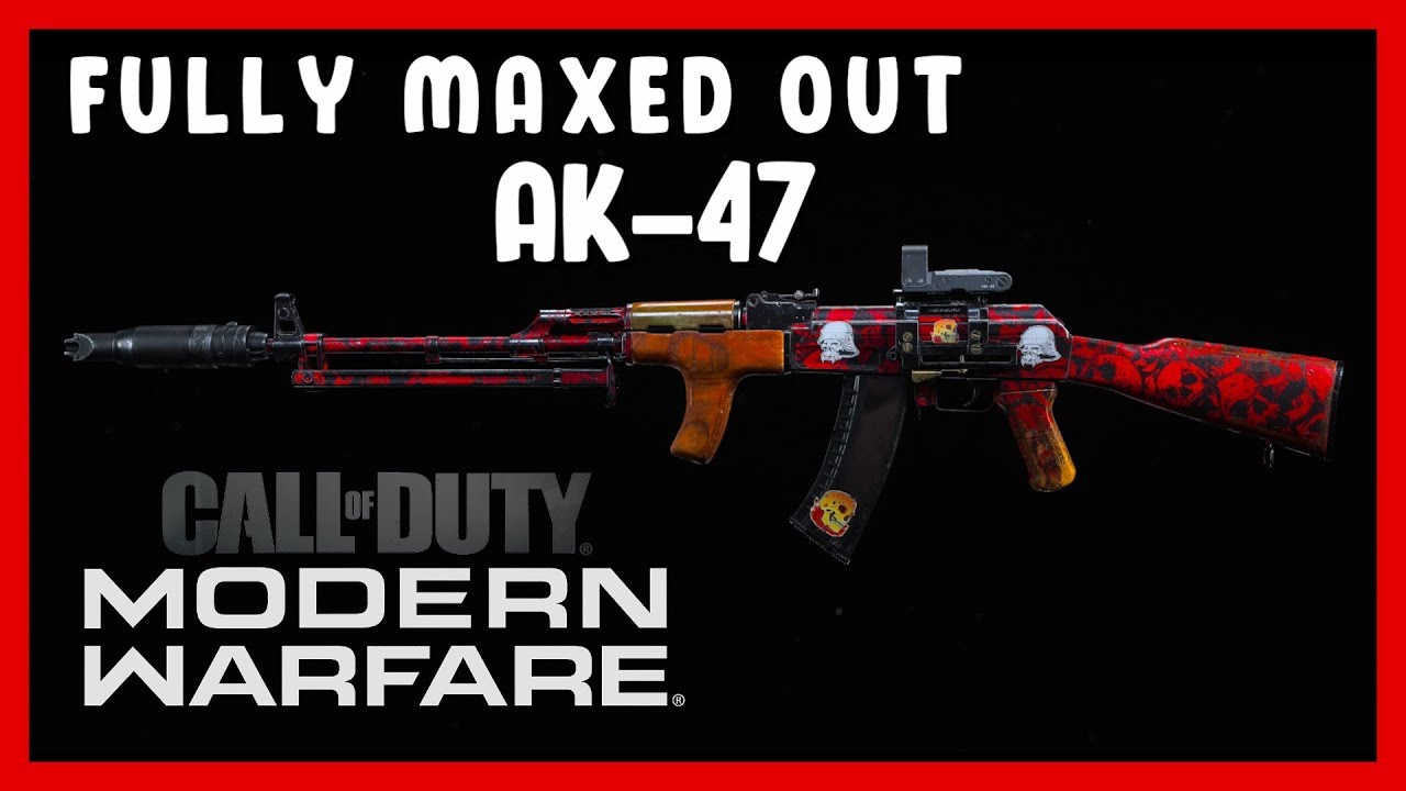 Call of Duty: Modern Warfare Fully Maxed Out AK-47 Gameplay [PC 1080p60 ...
