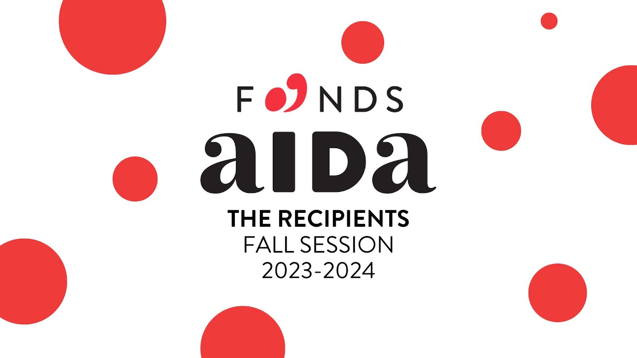 Bourses AIDA : The recipients - Fall session 2023 2024 - YouTube