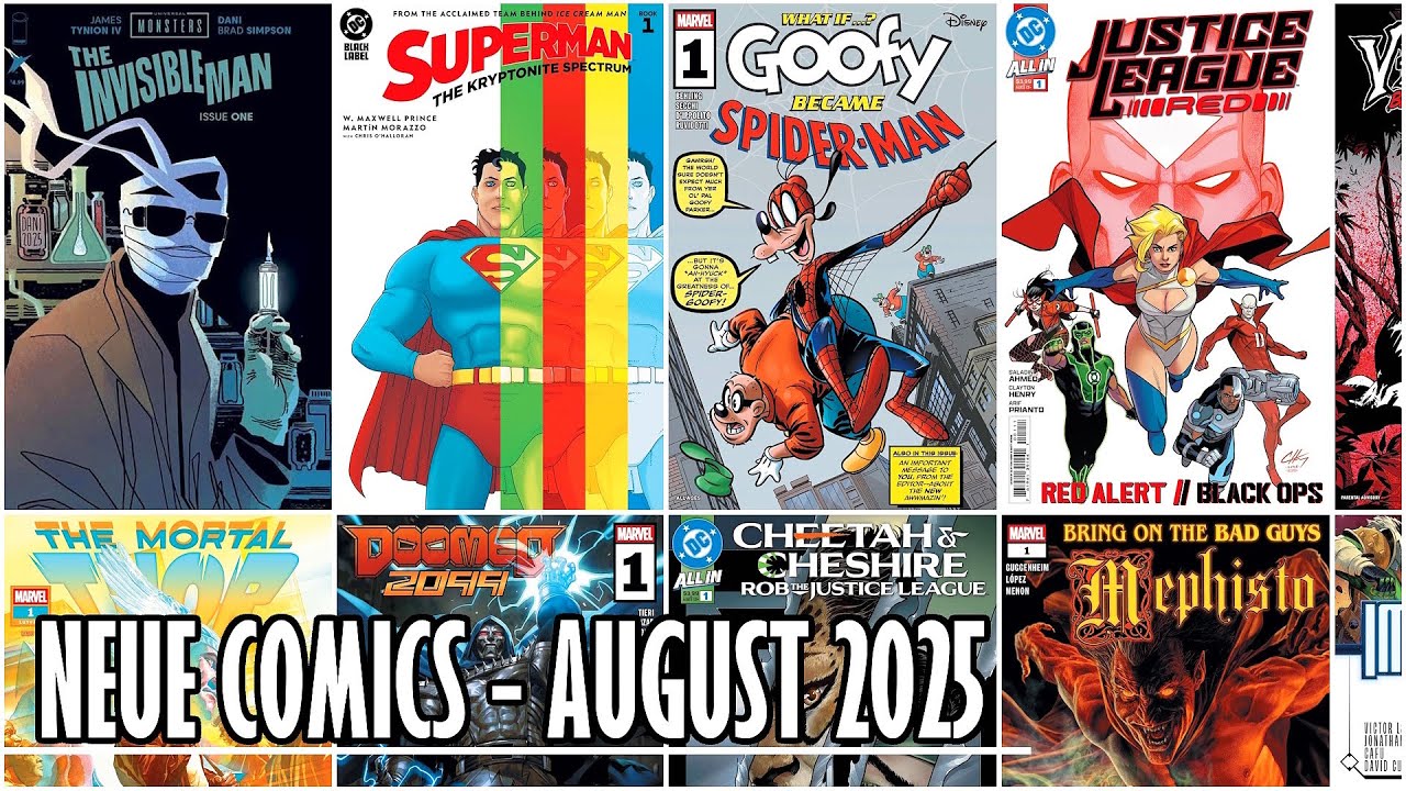 Neue Comics auf die 1! - Eindrücke zu Neustarts & Specials aus August ...