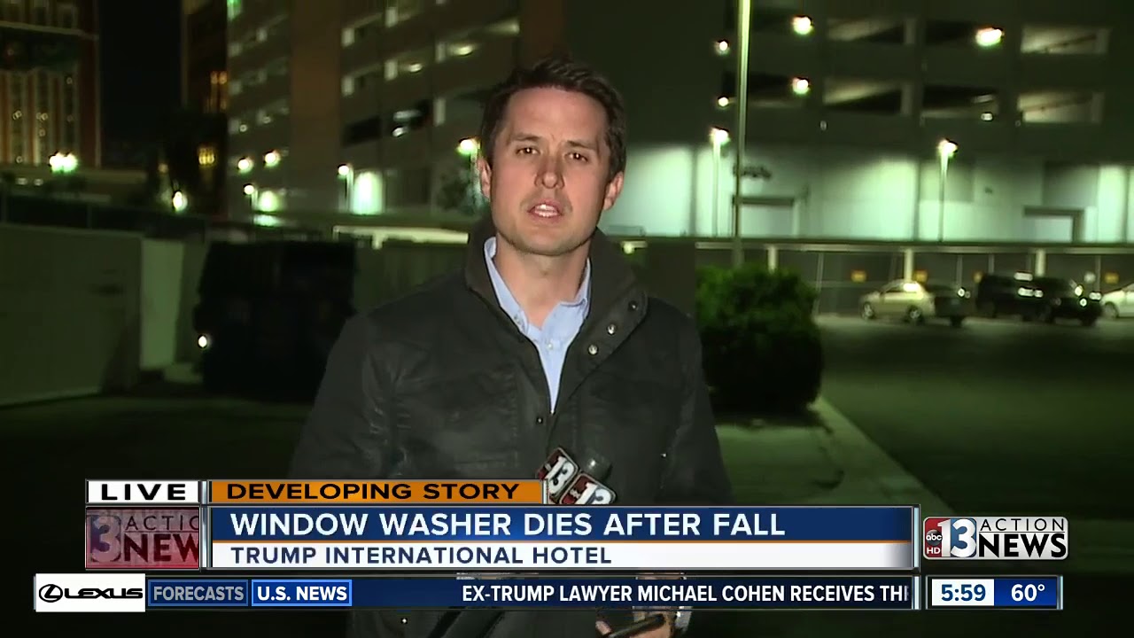 Window washer dies after falling at Trump International Hotel - YouTube