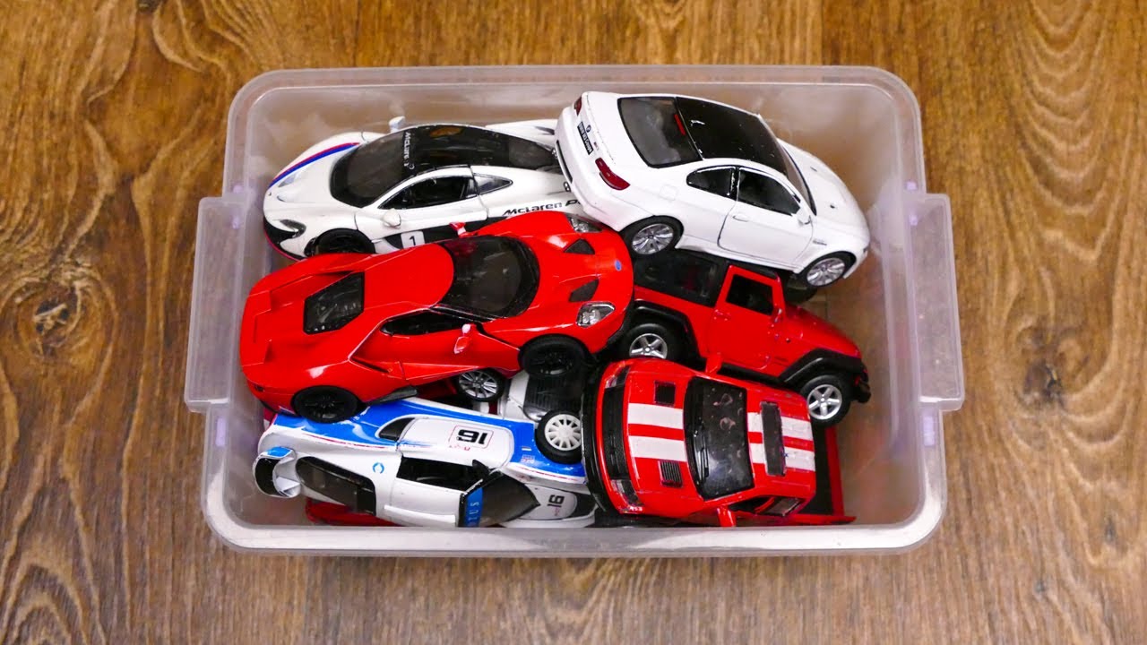 Full Diecast Car Metal Collection in a Single Box. - YouTube
